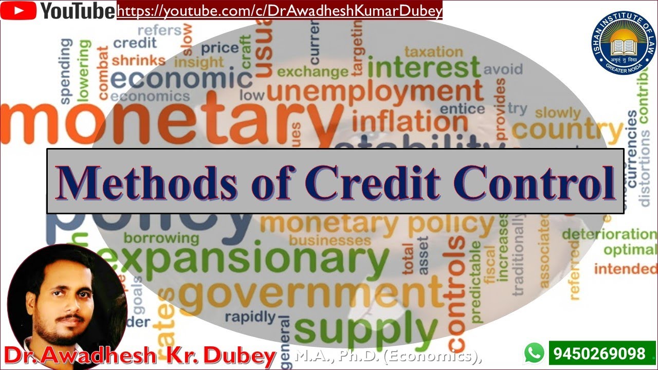 Methods of Credit Control : Dr Awadhesh Kumar Dubey - YouTube