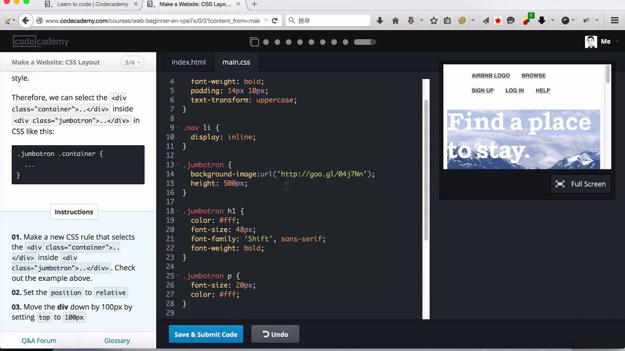 網站架設基礎課程 Html Css 09 Css版面佈局練習 Youtube