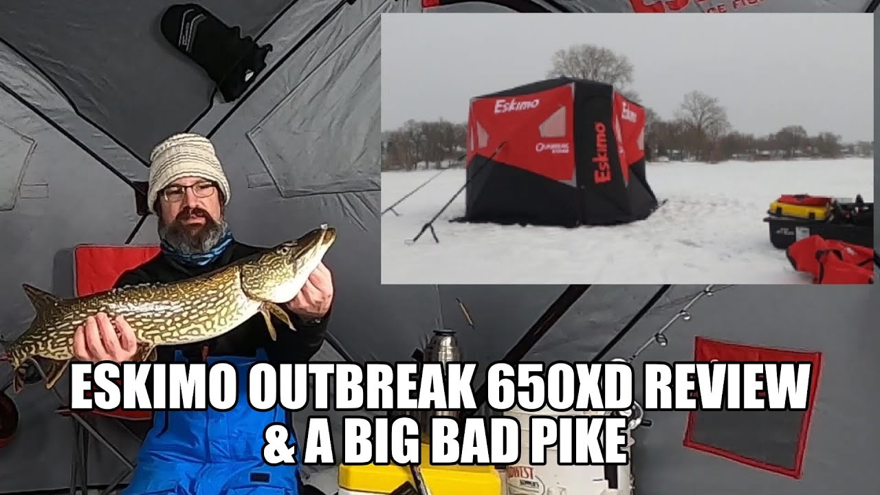 Eskimo Outbreak 650XD Review with Underwater Pike Footage - YouTube