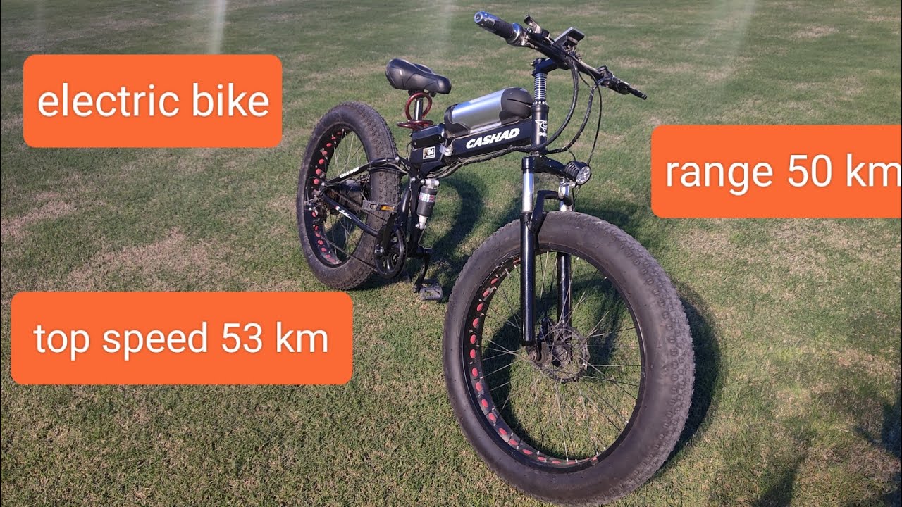 got my new electric bike with amazing feature | top speed 53 km with 50 ...