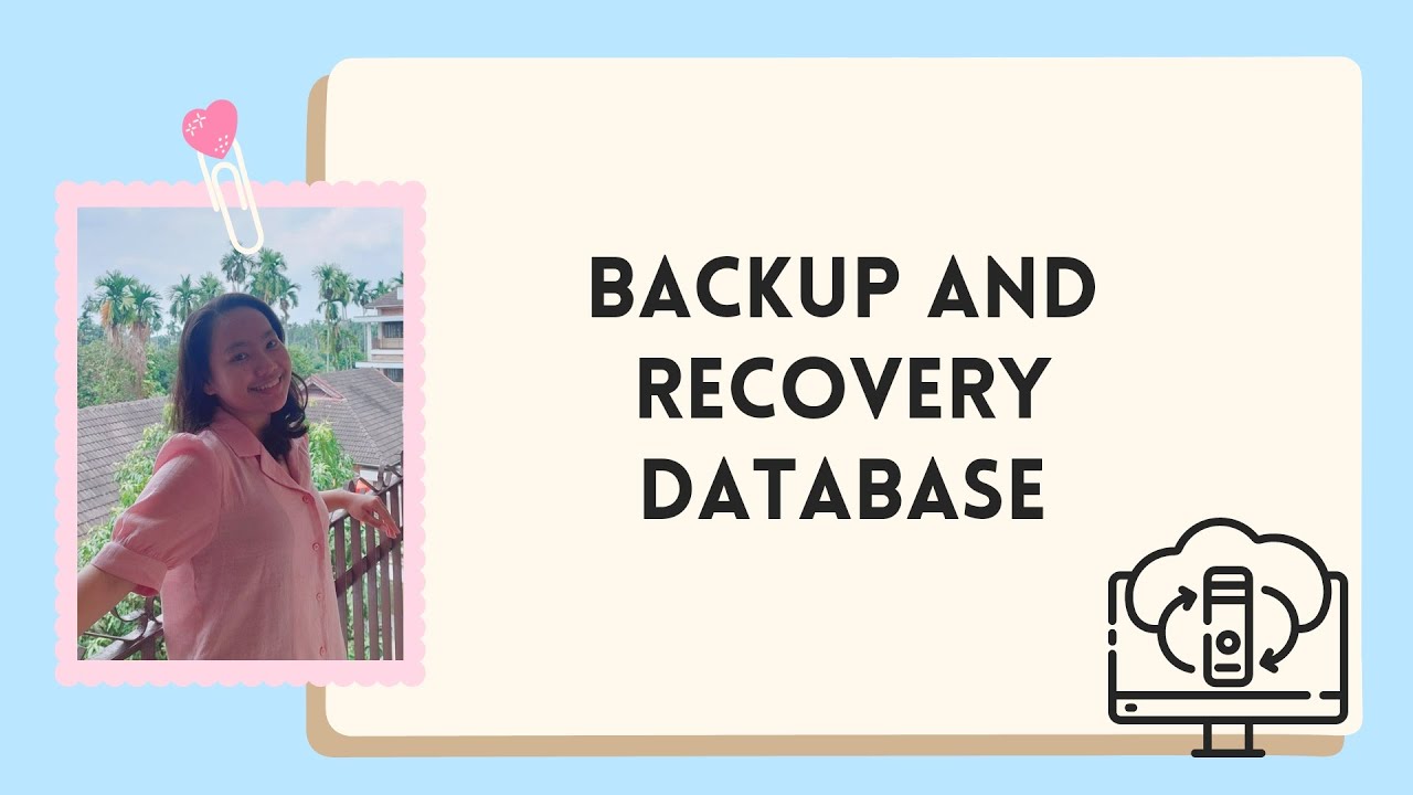 Backup and Recovery Database | CMD - YouTube
