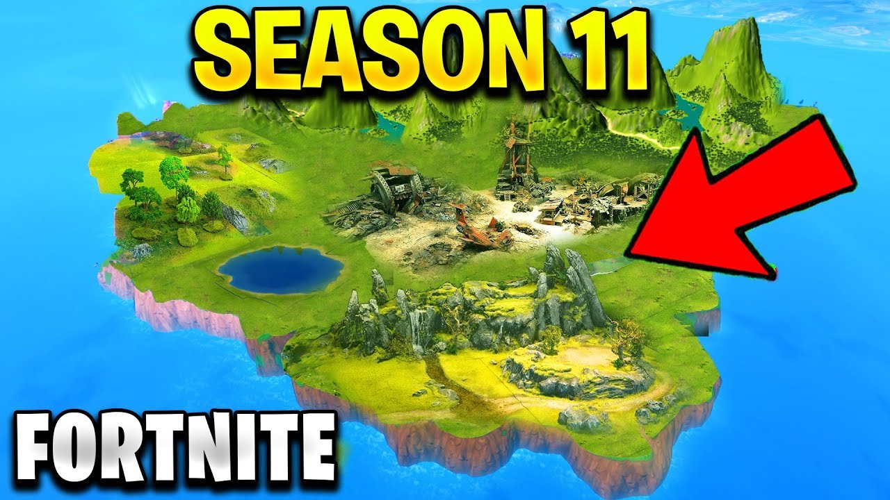 SEASON 11 MAP UPDATE! (Fortnite Battle Royale) - YouTube