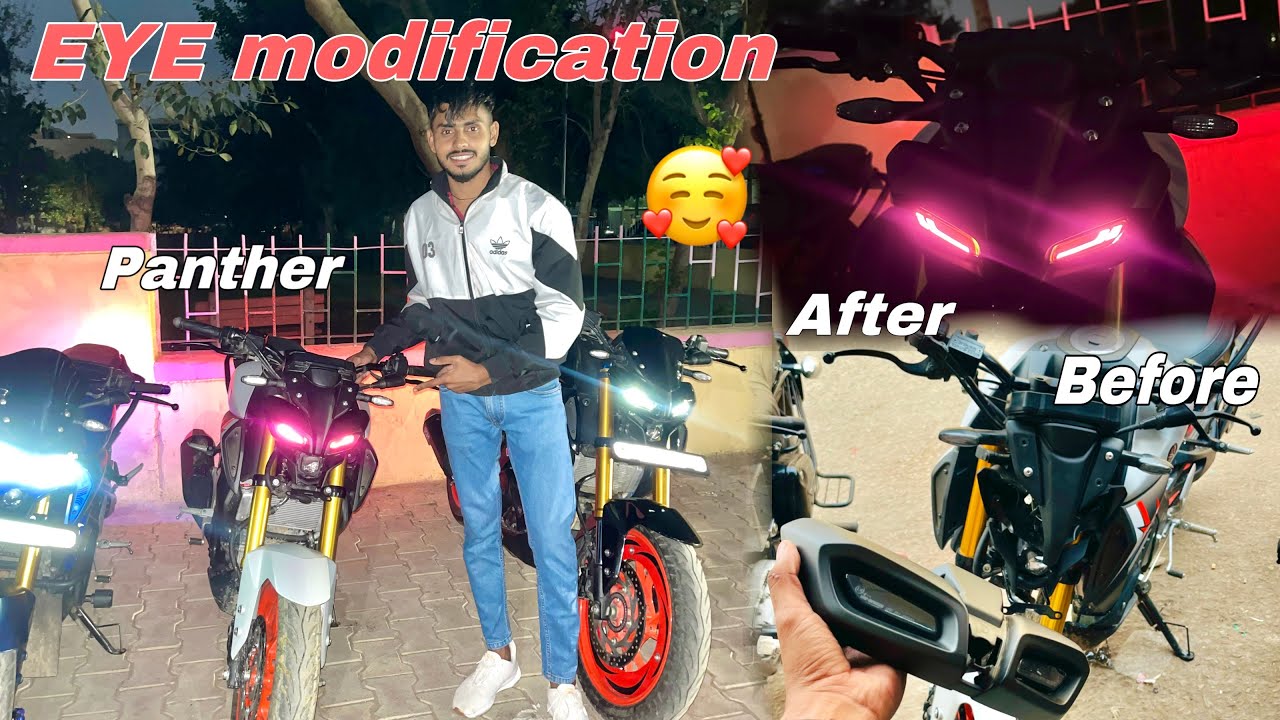 Eye Modification In Yamaha MT 15🔥 || New model 2024 🔥|| BS7 ...