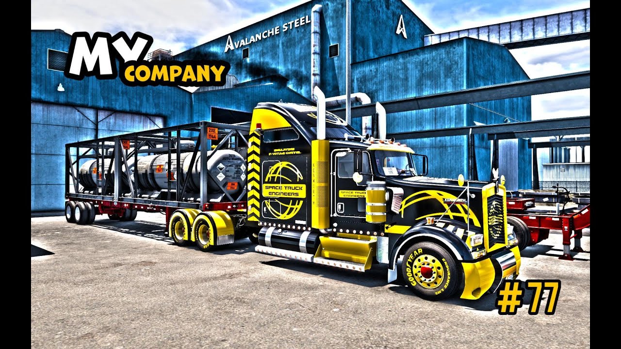 Two bromine tanks | Arkansas DLC | ATS 1.51 | "My Company" No.77 ...