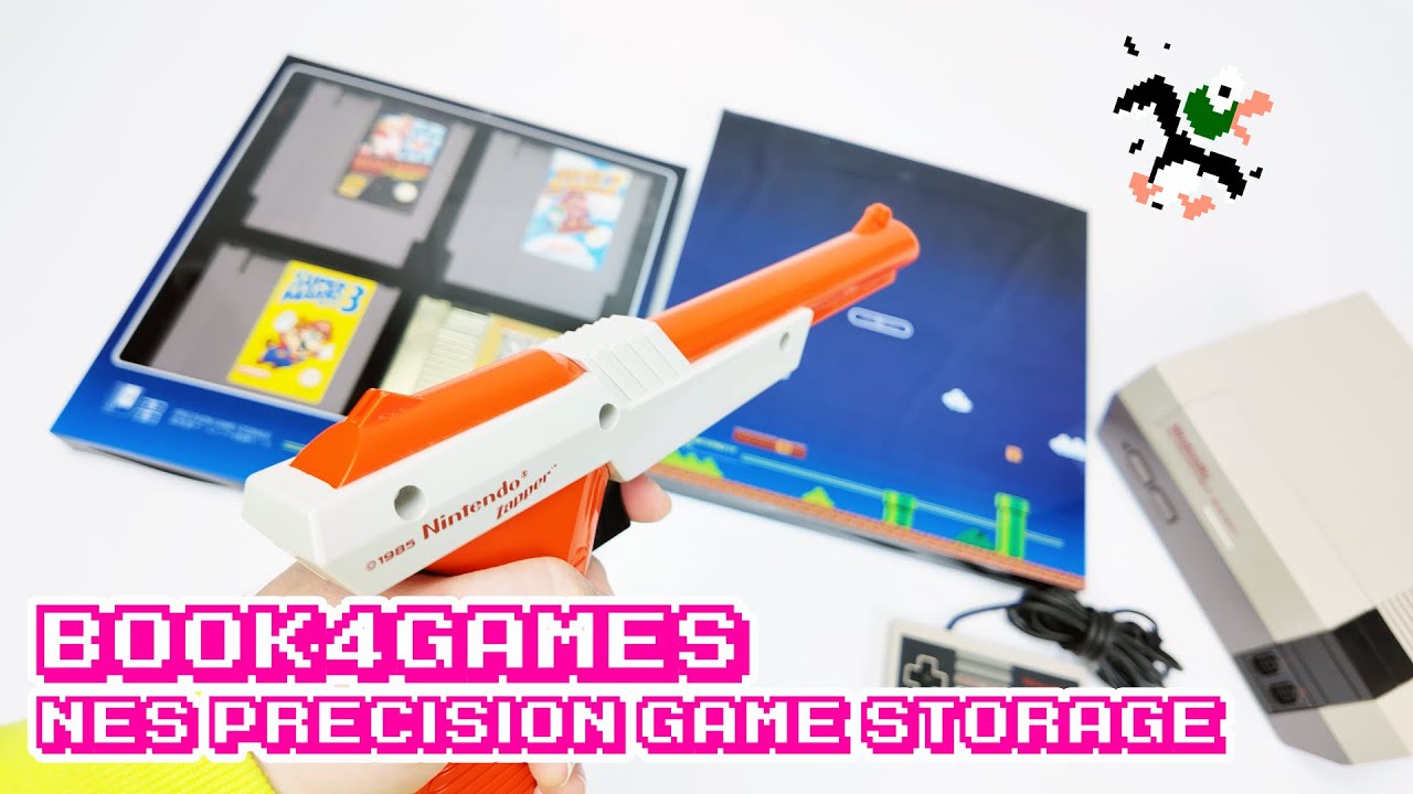 Book4Games Pre-production NES Precision Game Storage - YouTube