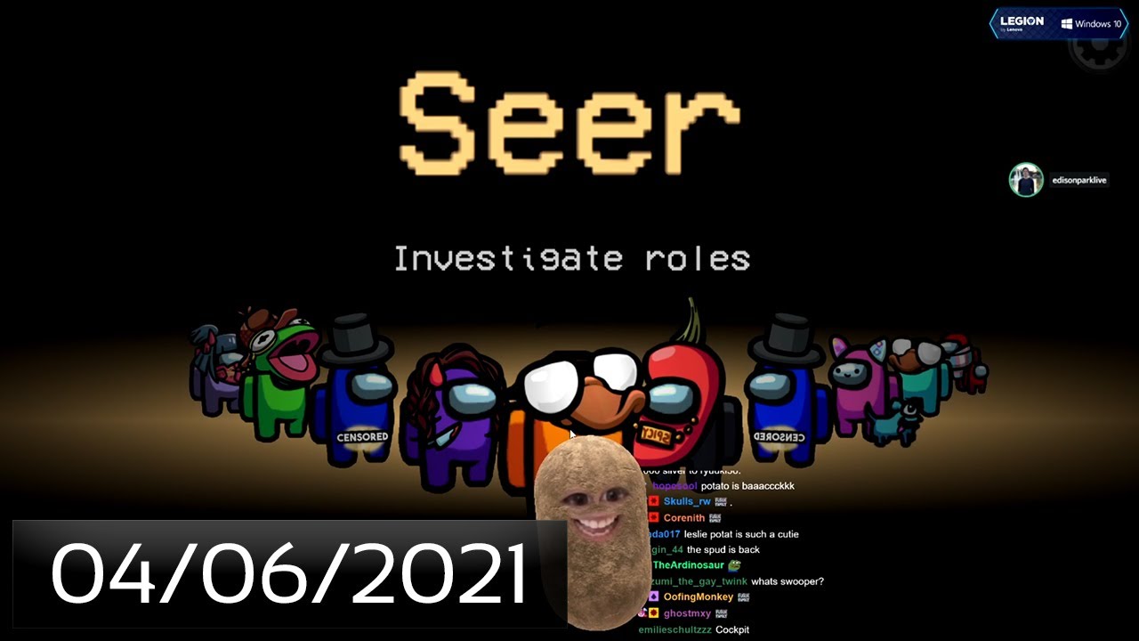 [04/06/2021] Among Us Mods with DisguisedToast, Pokimane, LilyPichu ...