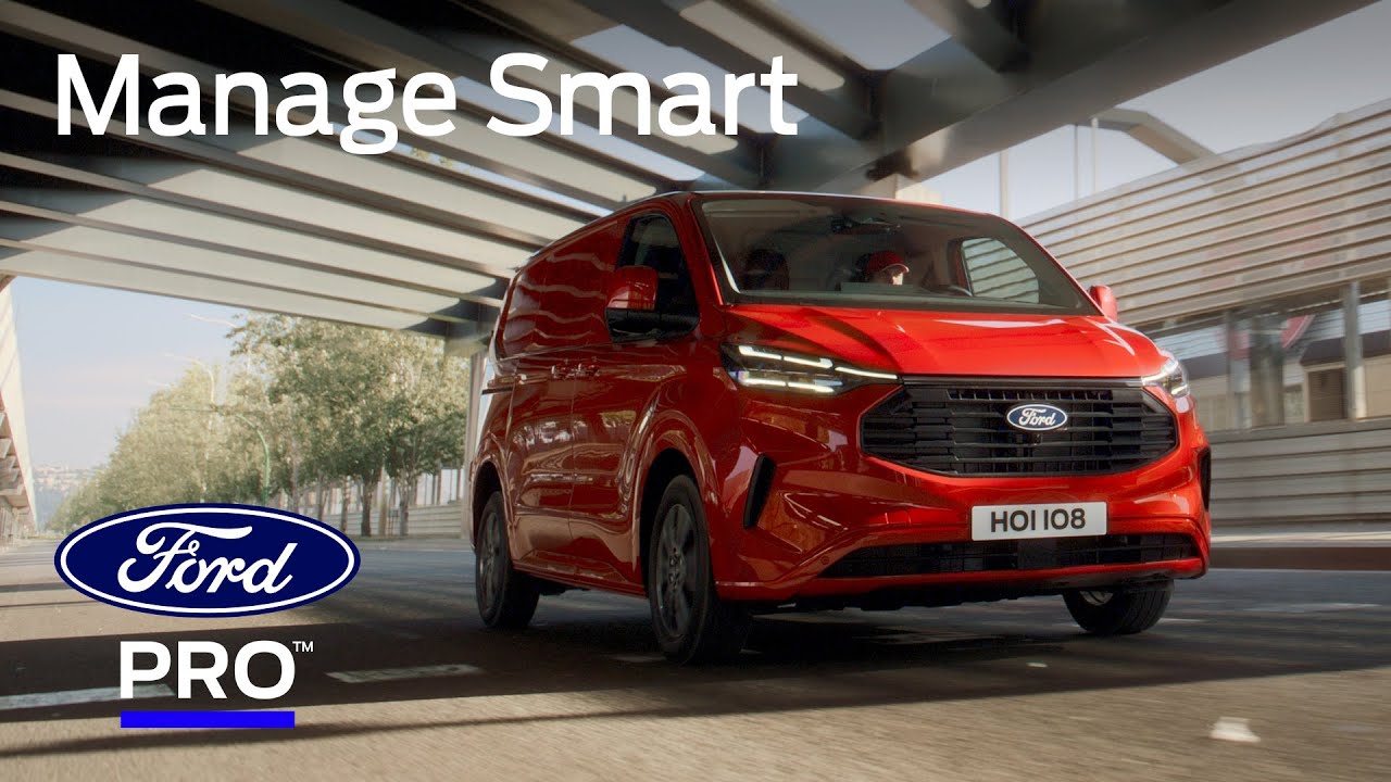 Volledig nieuwe Ford Transit Custom | Slim beheren | Ford Belgium - YouTube