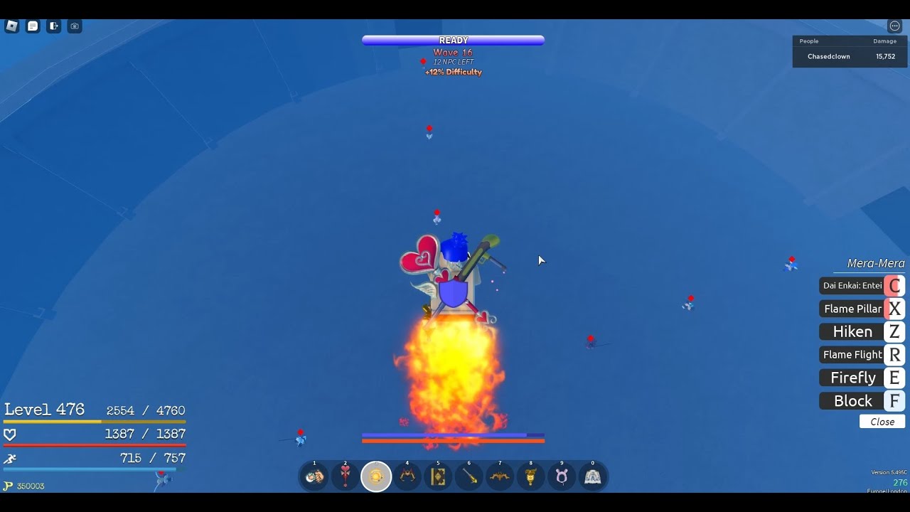 [GPO] How to solo dungeons with mera - YouTube