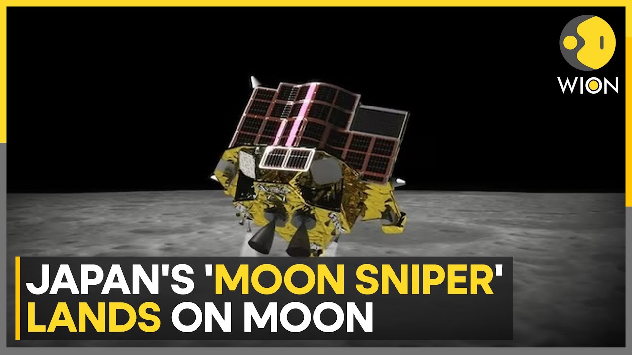Japan's 'Moon Sniper' achieves historic lunar landing | Latest English ...