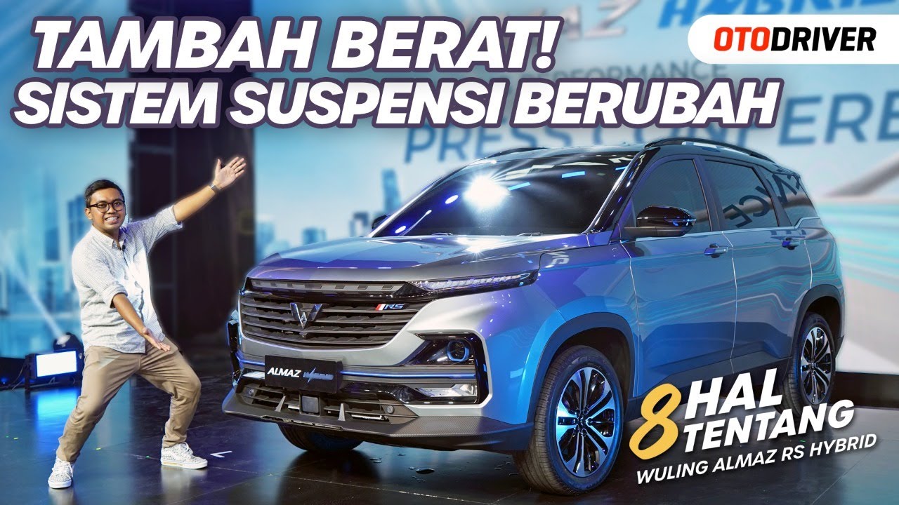 Wuling Almaz RS Hybrid Indonesia 2022 | 8 Hal Tentang | OtoDriver - YouTube