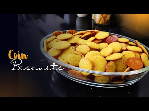 Coin Biscuits|| Mutta biscuits|| Egg drop biscuit ||Bakery style mutta ...