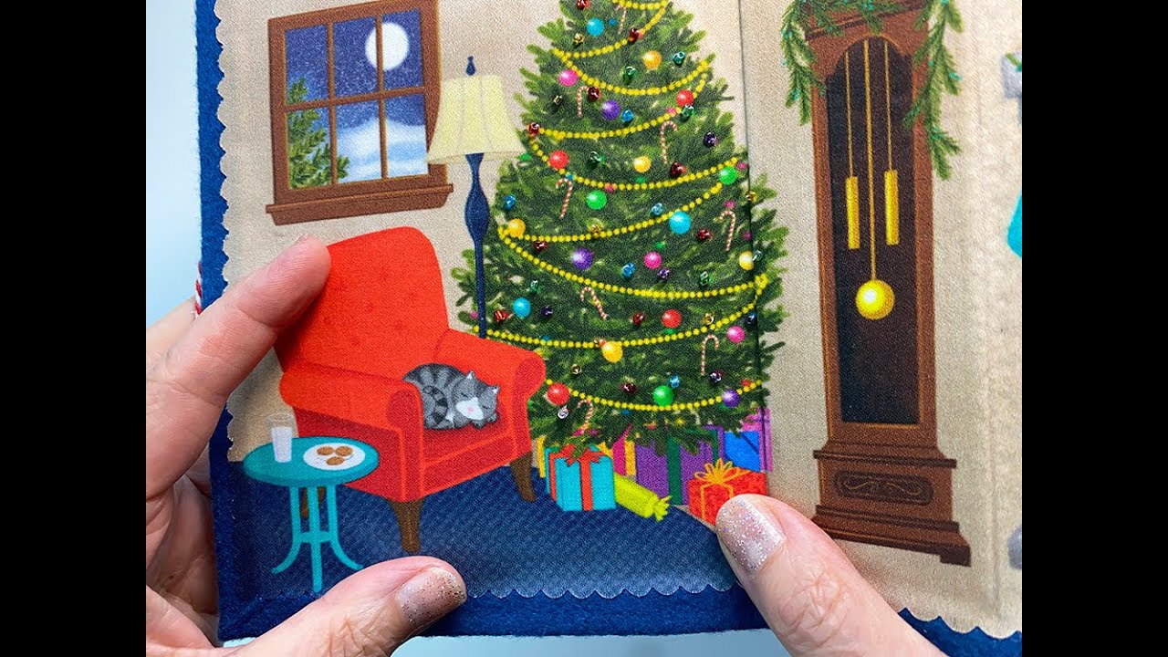 Storybook Stitching: A Visit from St. Nicholas - project tour - YouTube