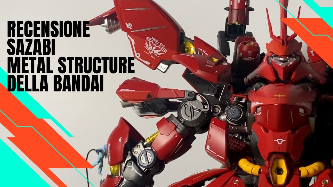 Recensione Sazabi Metal Structure Kaitai-Shou-Ki - YouTube