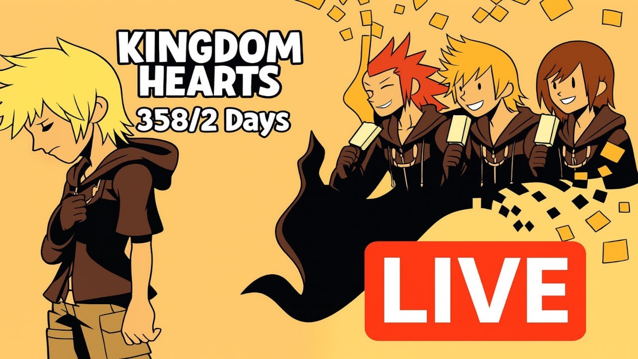 Riku Is Getting Involved Now | Kingdom Hearts 358/2 Days | - YouTube
