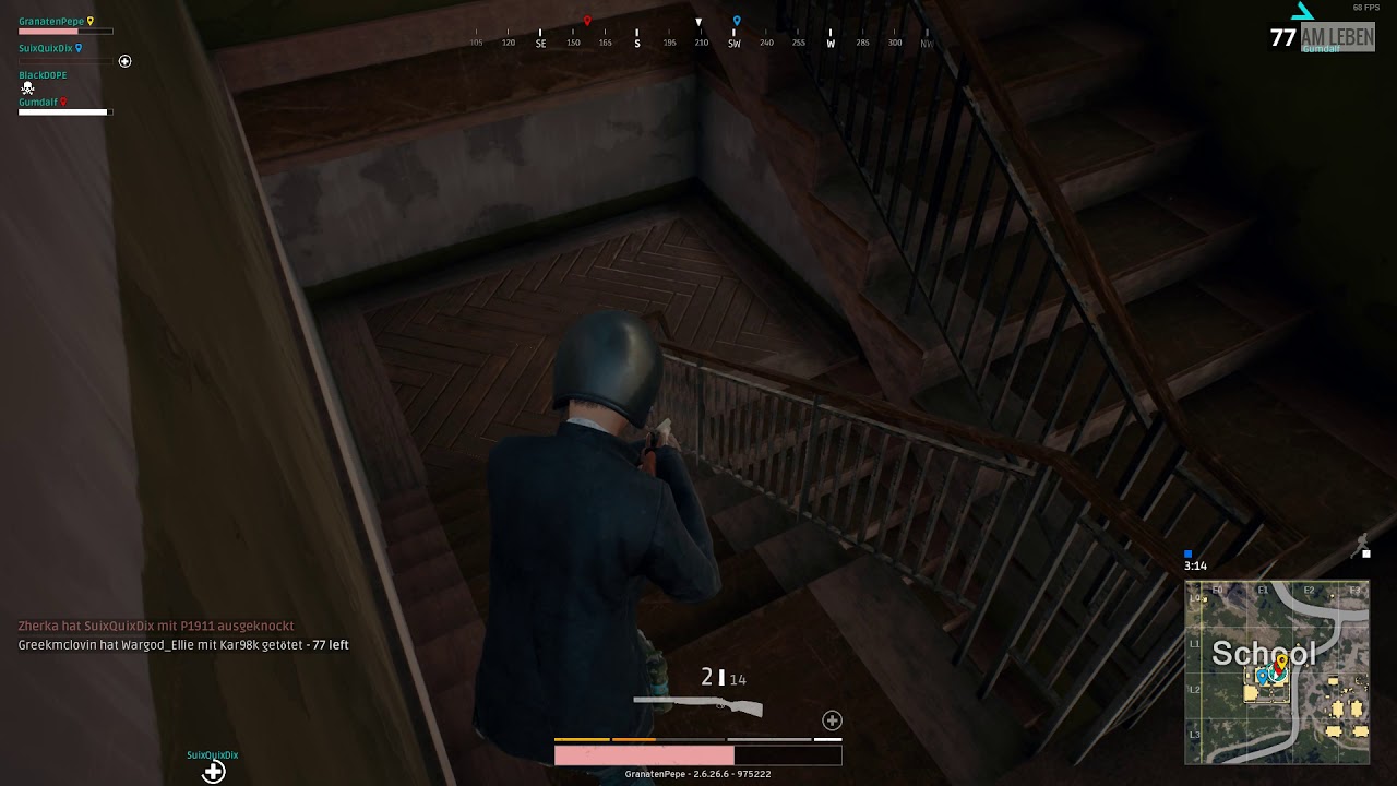 PUBG Scenes #10 Good old Pumpgun - YouTube