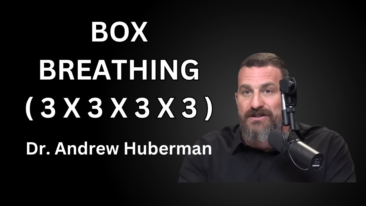 Box Breathing Exercise (3 x 3 x 3 x 3) | Dr. Andrew Huberman - YouTube