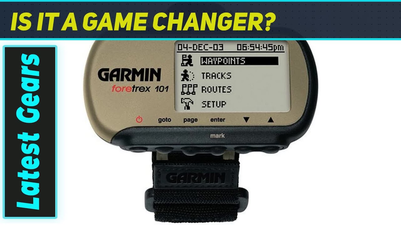 Garmin Foretrex 101: Your Essential Hands-Free Adventure GPS - YouTube