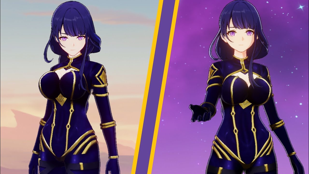 The Eminence in Shadow Alpha Outfit for Raiden Shogun [GENSHIN IMPACT ...