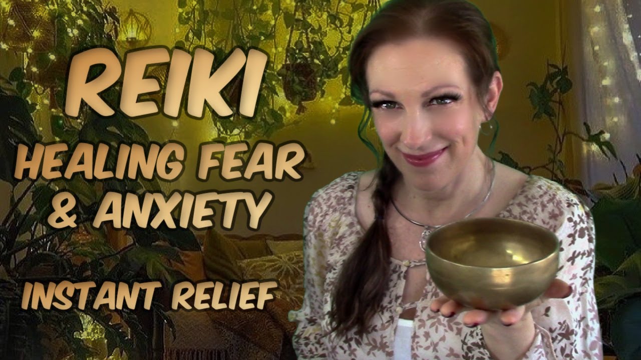 Reiki Healing Fear & Anxiety 💚🤚Release Stress & Worry😉Uplifting Support ...