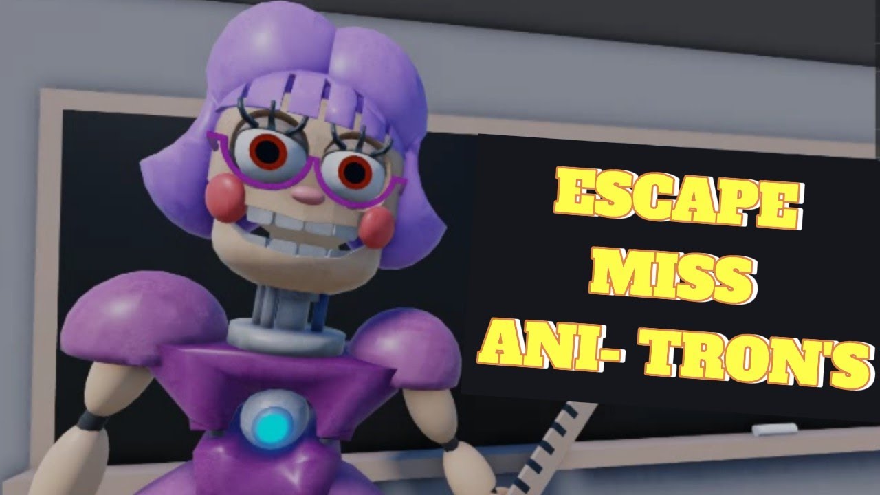 Escape Miss Ani-Tron's Detention || Roblox - YouTube
