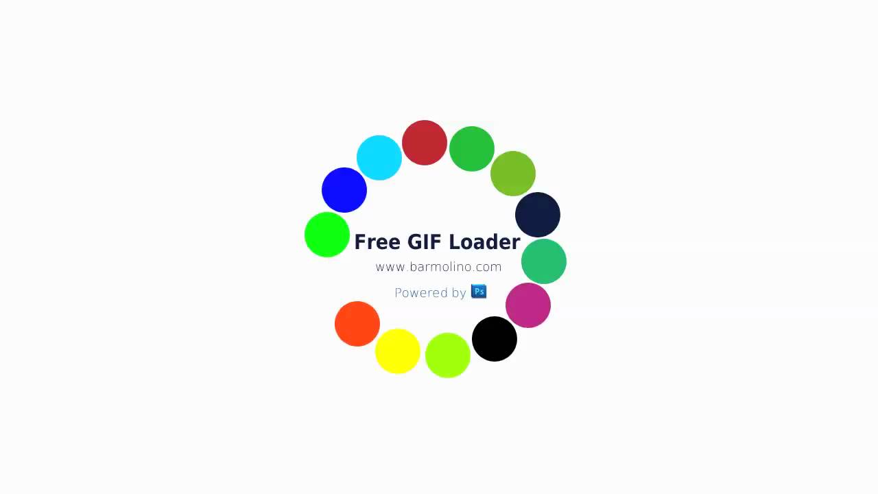 How To Create Gif Loader with Photoshop - YouTube