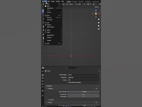 How to recover auto save files [blender tutorial] - YouTube
