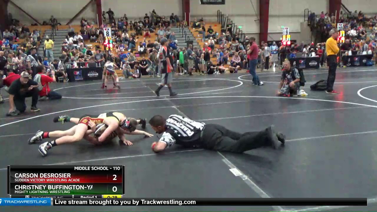 Middle School 110 Christney Buffington-Yake Mighty Lightning Wrestling ...