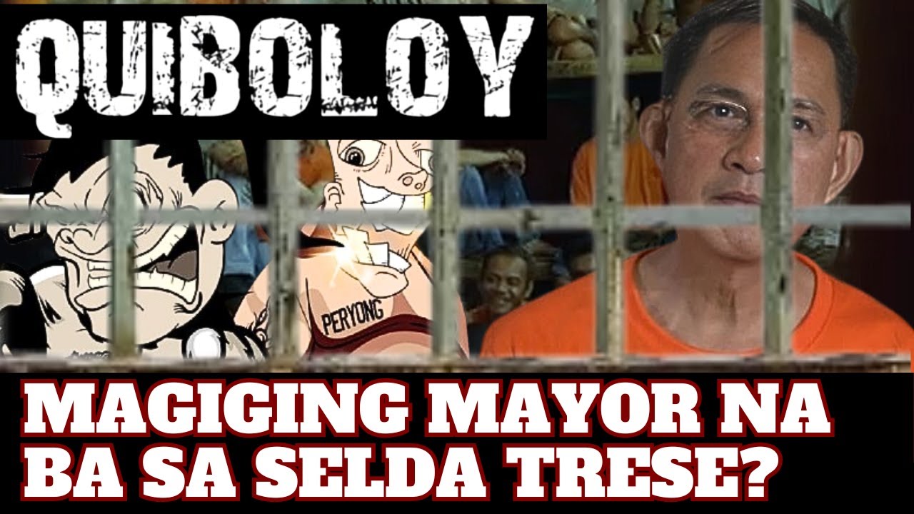 QUIBOLOY, MAGIGING MAYOR NA NGA BA SA PASIG CITY JAIL? - YouTube