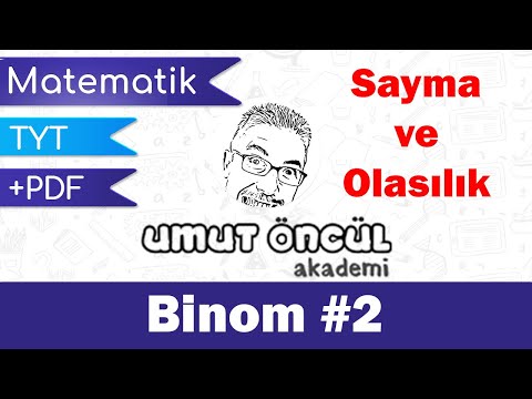 Matematik | TYT | Sayma ve Olasılık | Binom Açılımı #2 | +PDF