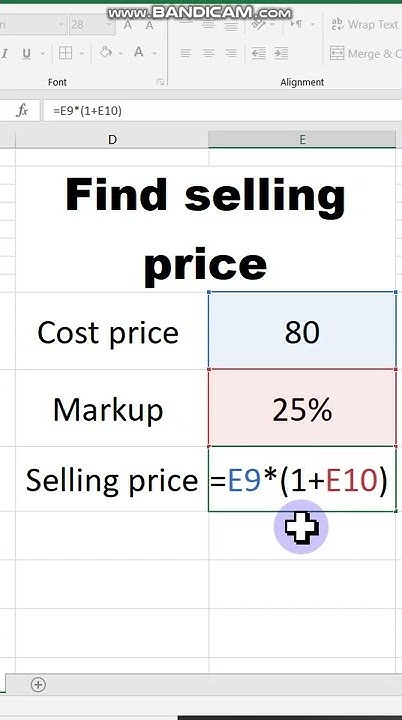 how to calculate selling price | find the selling price #markup #shorts ...