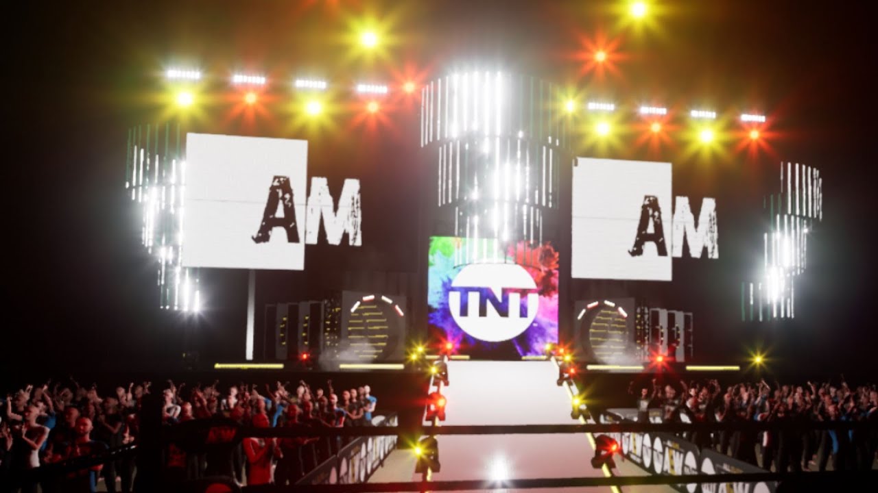 AEW Entrances in 3D Proof of Concept - YouTube