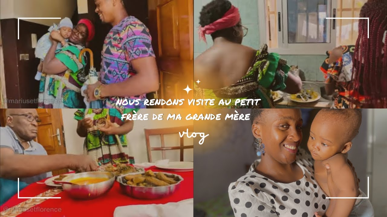 Nous rendons visite au petit frère de ma grande mère 🥰🥰🥰🥰🥰🥰🥰 - YouTube