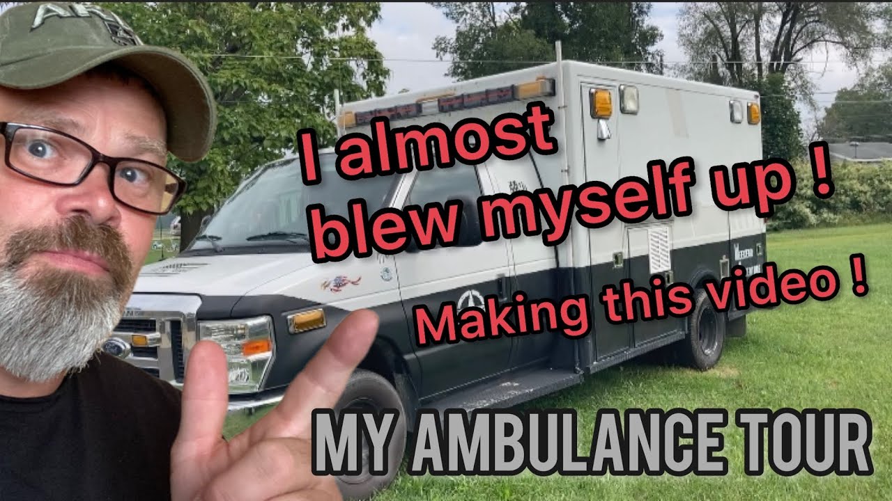 My Ambulance Tour - Ambulance Camper - DIY Camper - YouTube
