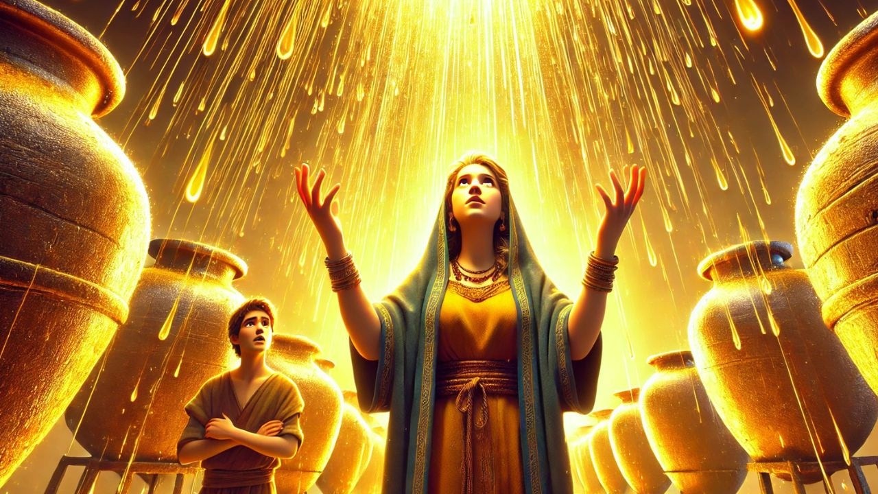 The Widow and the Oil An Animated Bible Story of Faith and Miracles ...