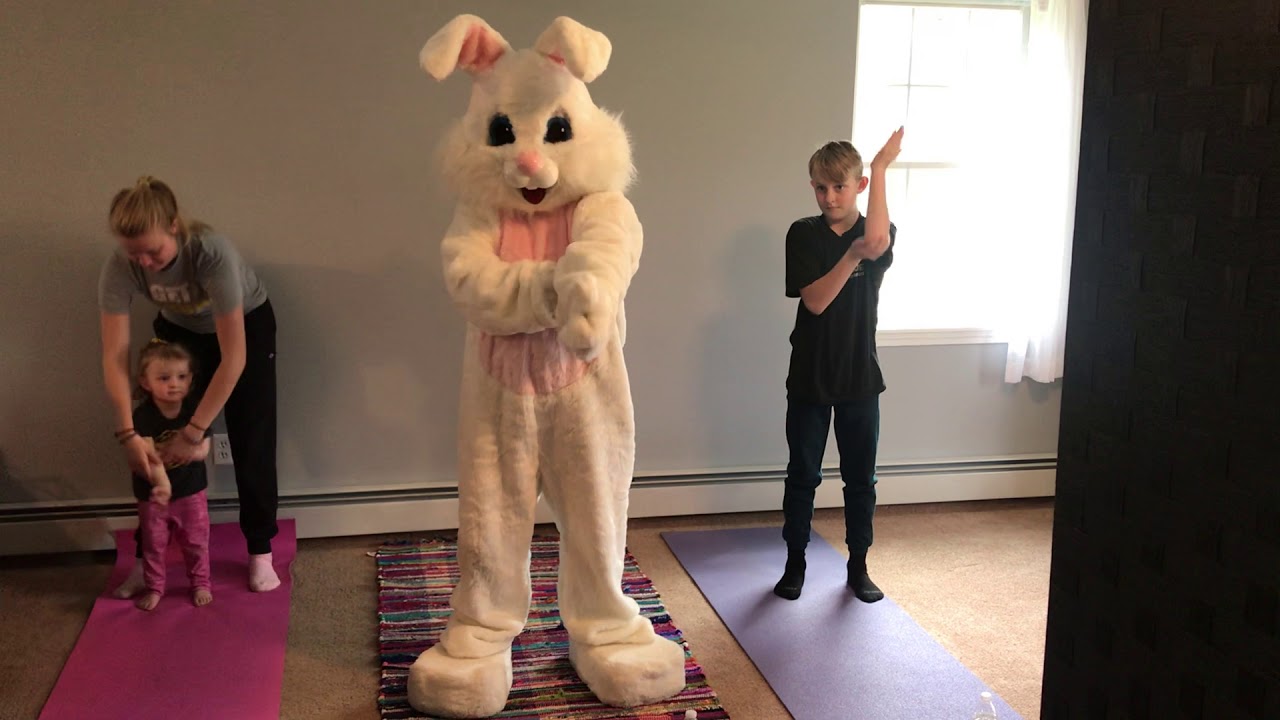 Gold's Gym Easter Bunny Workout - YouTube