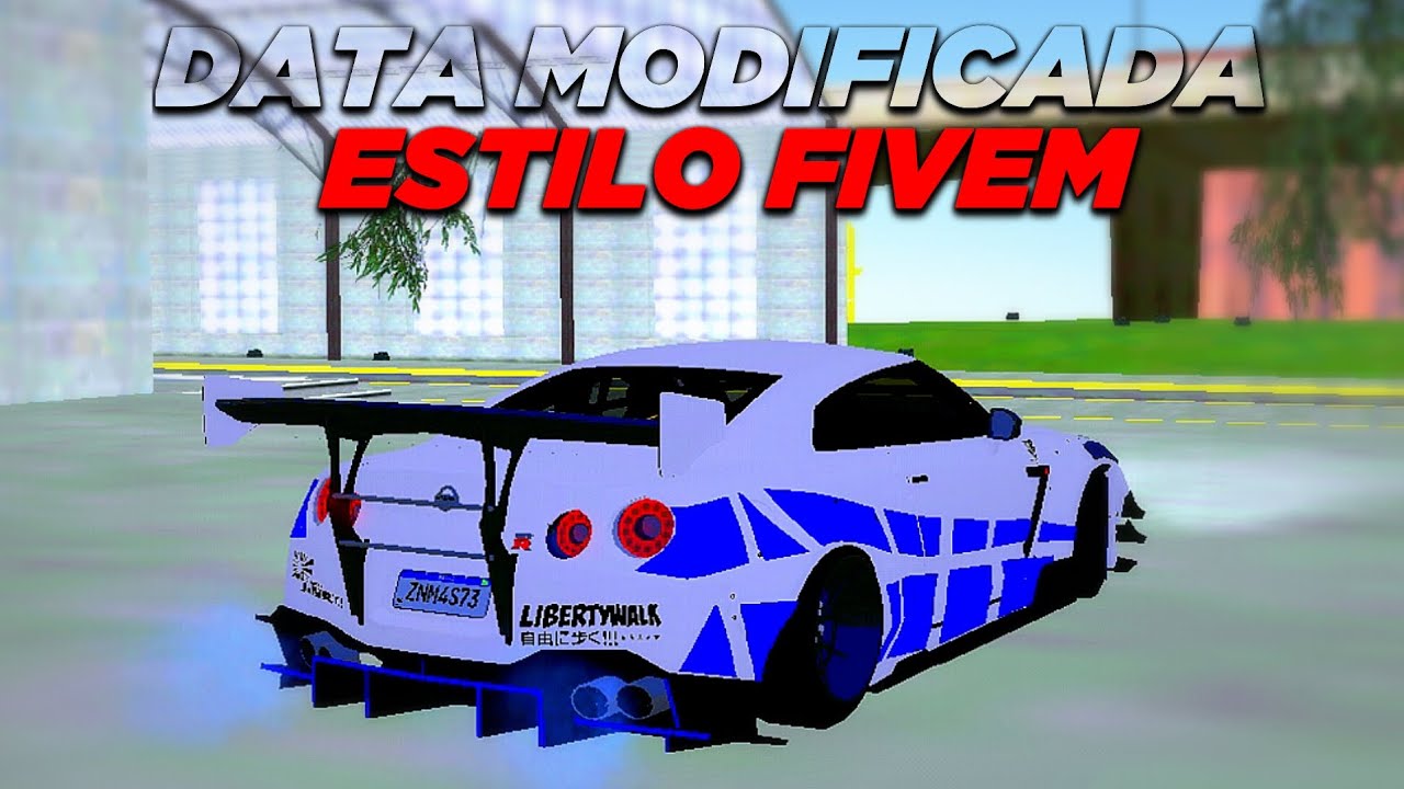 LINK DIRETO! MELHOR DATA MODIFICADA ESTILO FIVEM PRA FUGAS & RP BRP ...