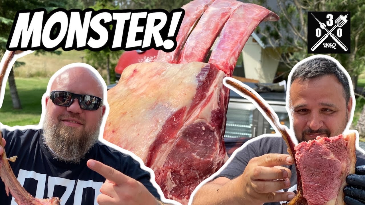 Tomahawk Steak MONSTER mit @Klaus grillt - 030 BBQ - YouTube