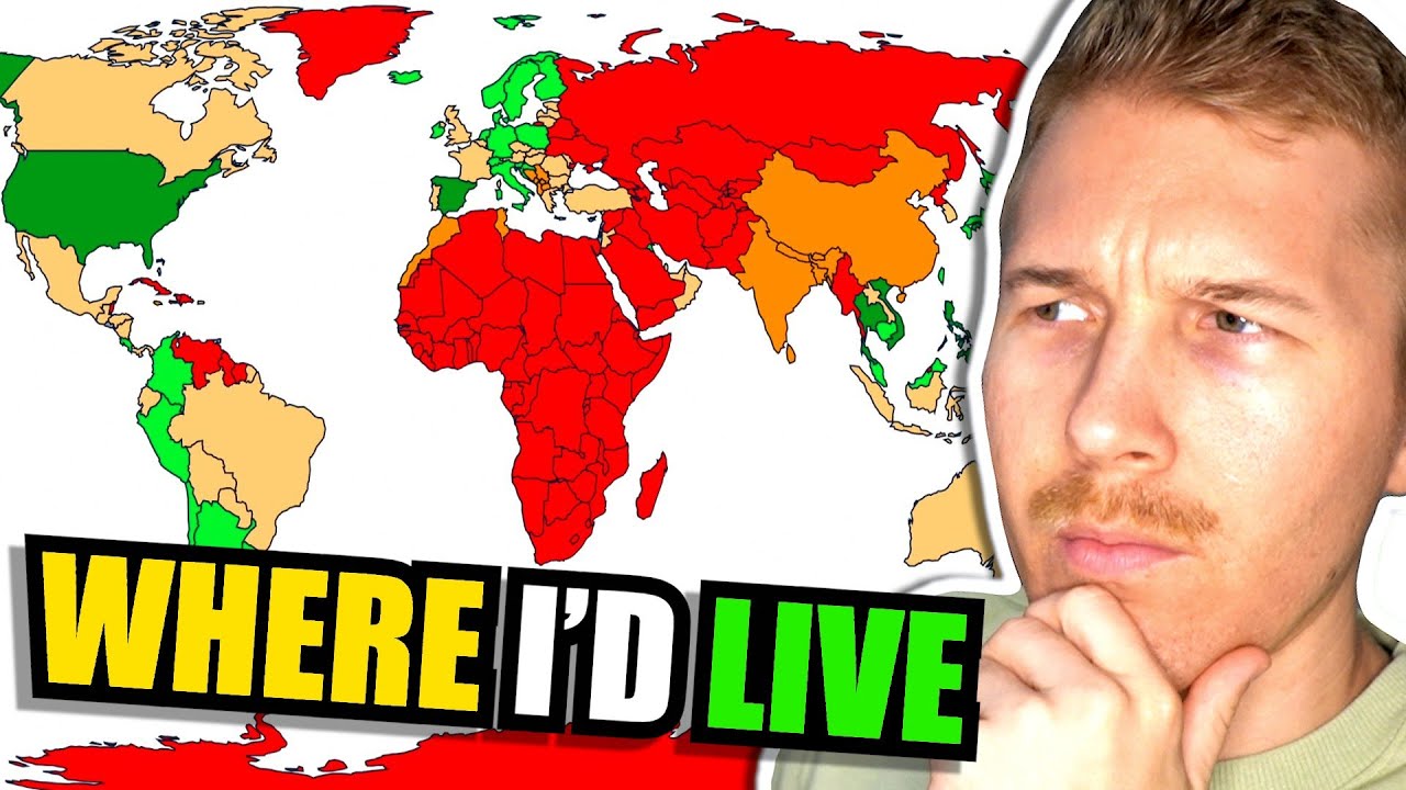 Ranking Every State and Country I’d Actually Want to Live In - YouTube