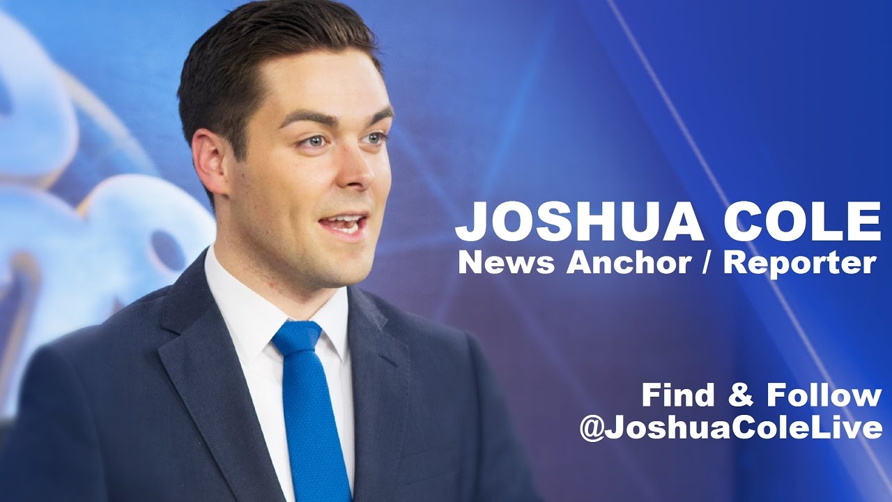 Joshua Cole - News Anchor/Reporter Demo Reel - YouTube