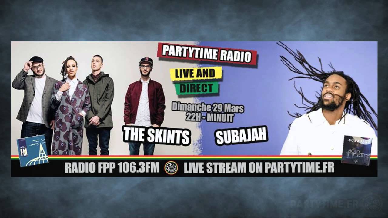 The Skints and Subajah at Party Time Reggae show - 29 MARS 2015 - YouTube