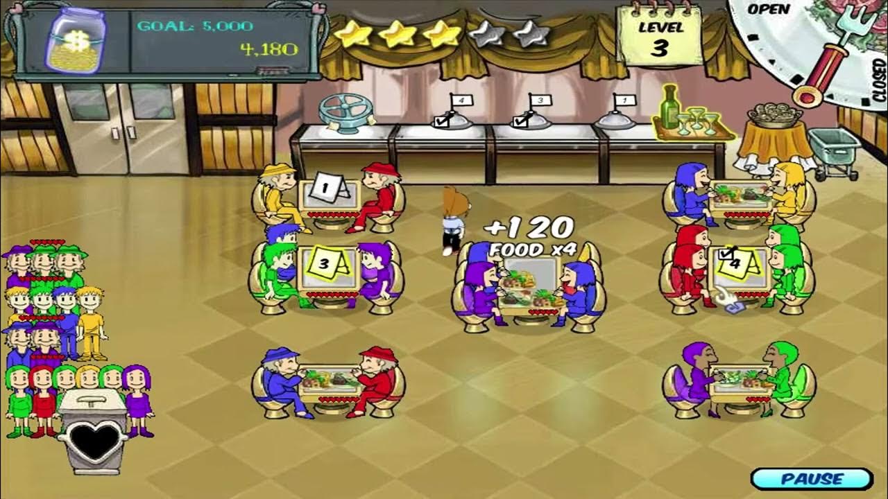 Diner Dash - Level #33 - Chez Flo's III - YouTube