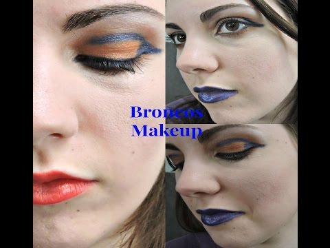 Ultima Beauty: Carolina Panthers Makeup