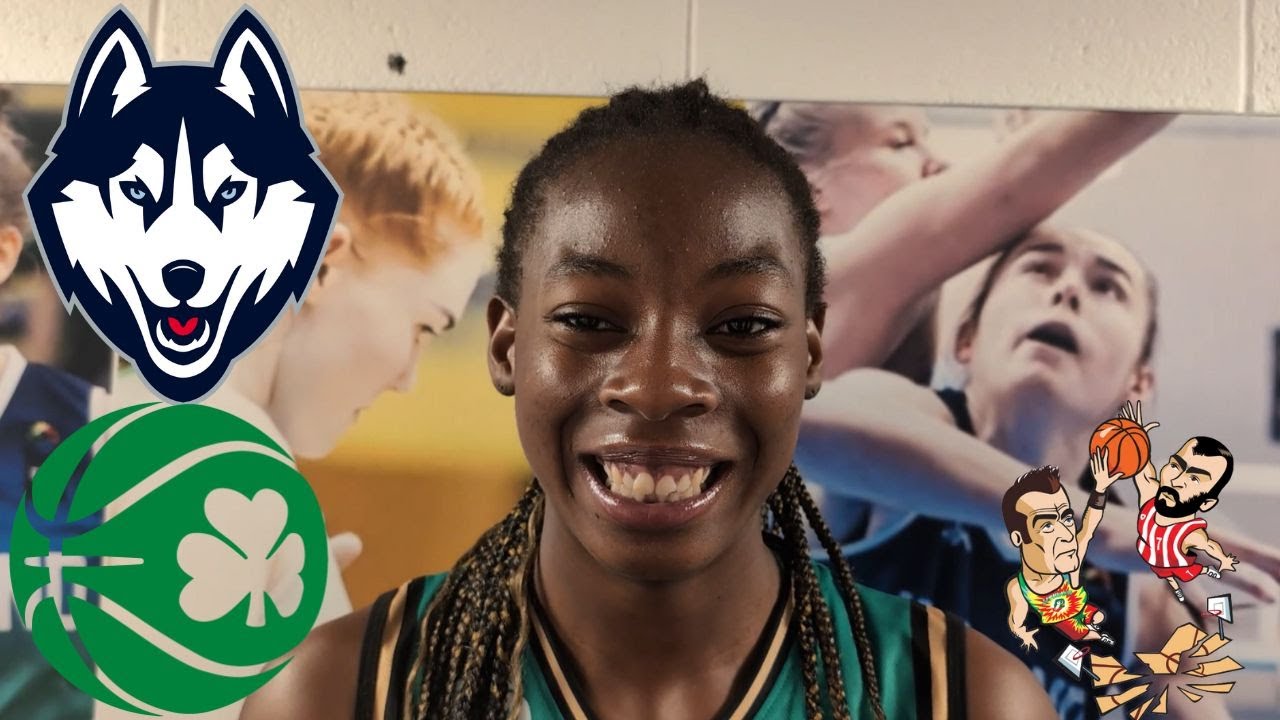 UConn 6'5" commit for 2025 Gandy Malou Mamel is excited to join the ...