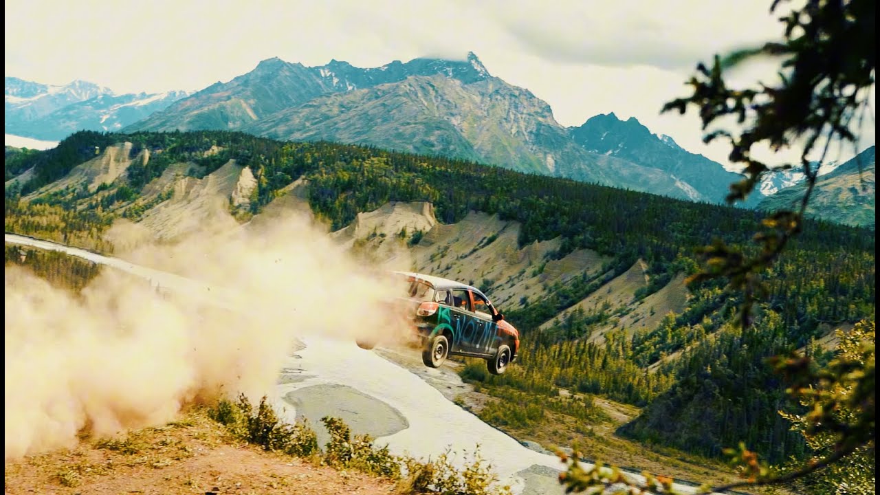 4th of July Car Launch Glacier View Alaska - YouTube
