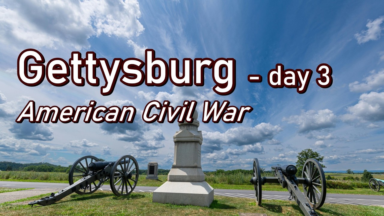 Battle of Gettysburg Day 3 4K | American Civil War - YouTube
