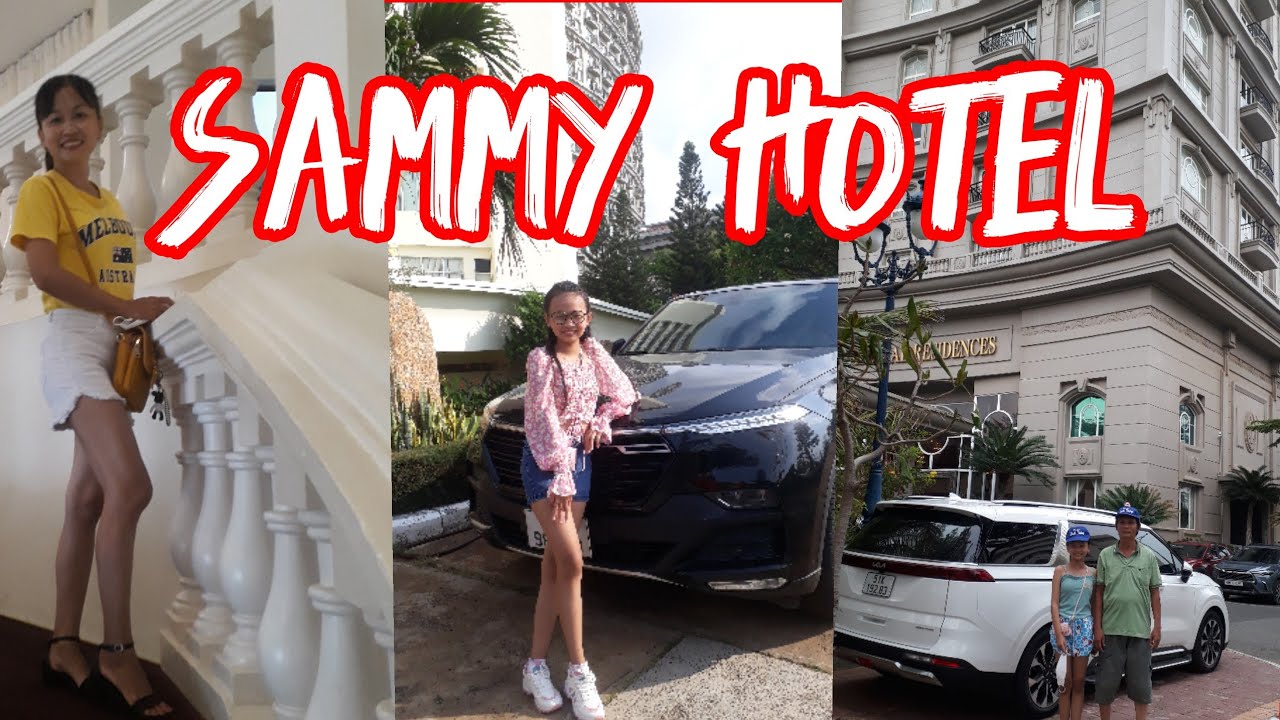 HAI MẸ CON TUNG TĂNG DẠO QUANH KHÁCH SẠN SAMMY HOTEL VŨNG TÀU/ XEM GIÃ ...