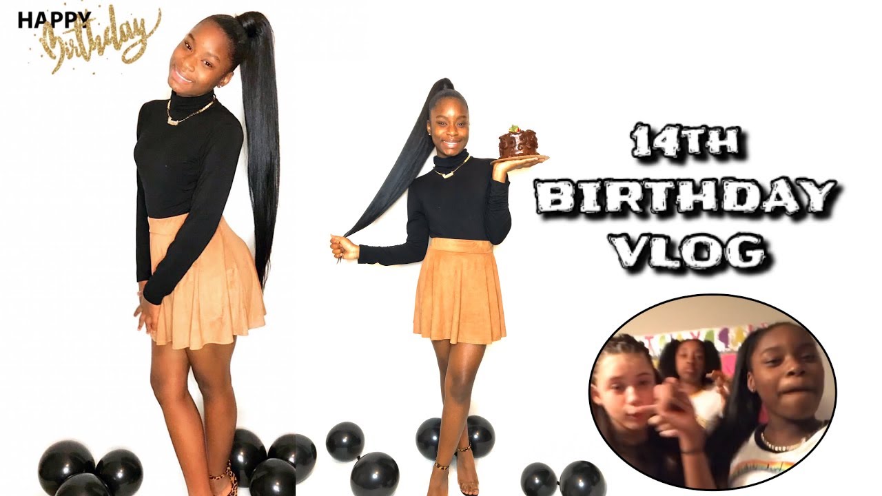 MY 14TH BIRTHDAY VLOG| PHOTOSHOOT & PARTY - YouTube