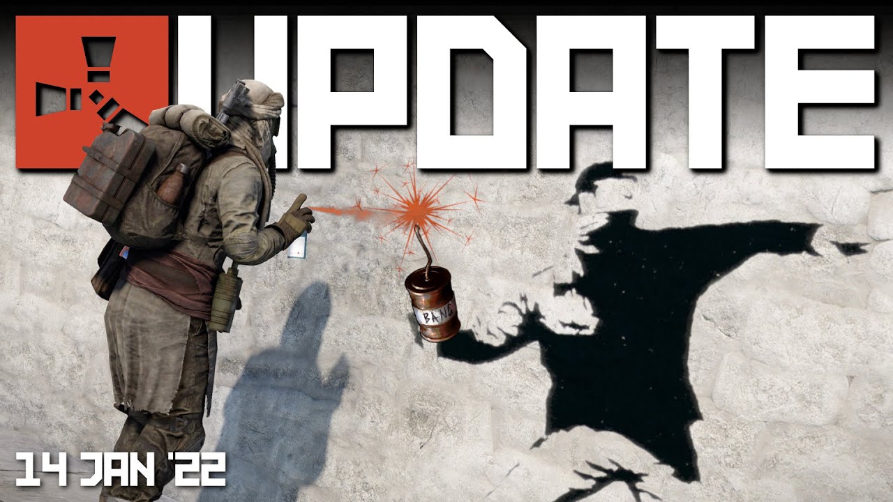 Spray Can | Rust Update 14th January 2022 - YouTube