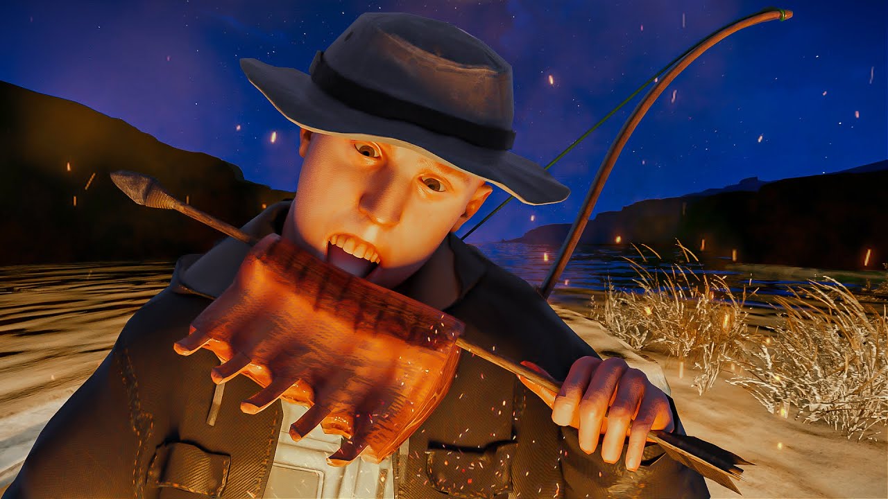 i spent a DAY on the SNOW in RUST and this is what happened... - YouTube