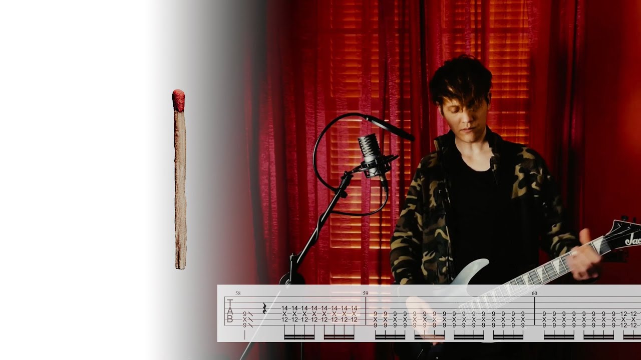 Rammstein : Puppe Guitar Tab Tutorial - YouTube